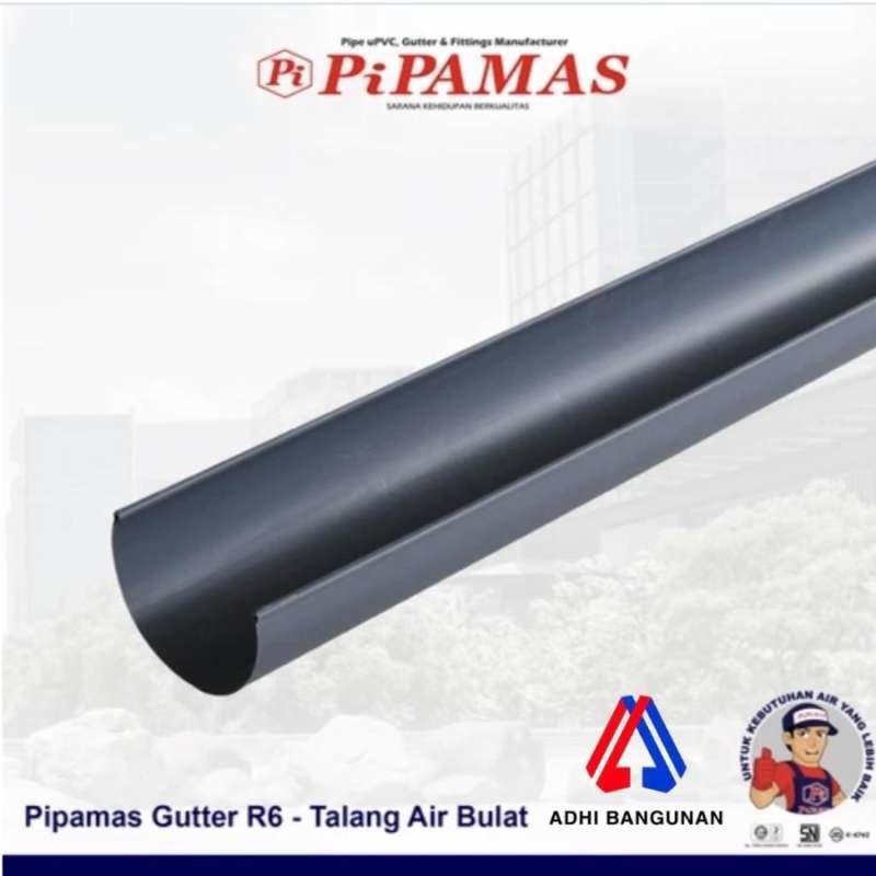 Jual Talang Bulat R6 Inch Pipamas Di Seller Adhi Bangunan Ol ...