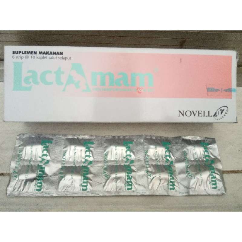 Jual LACTAMAM pelancar ASI ibu hamil box isi 60 kapsul di Seller ...