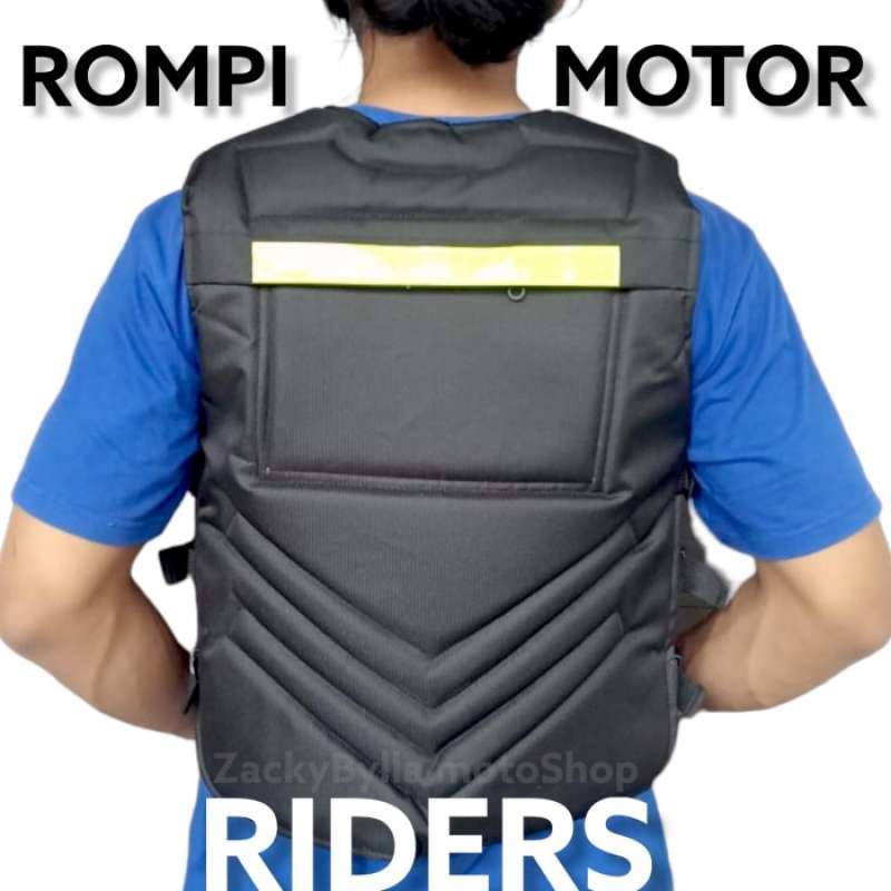 Promo Rompi Motor Riders Tutup Pelidung Dada Biker Diskon 50% Di Seller ...