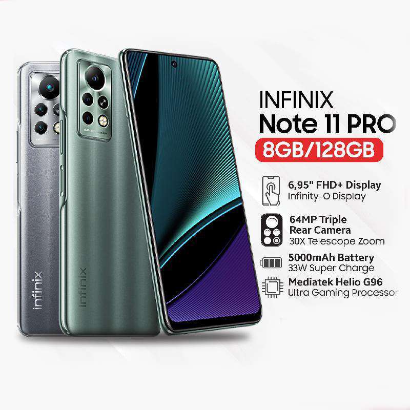 Promo Infinix Note 11 Pro Ram 8 Rom 128GB Diskon 1% di Seller Intan ...