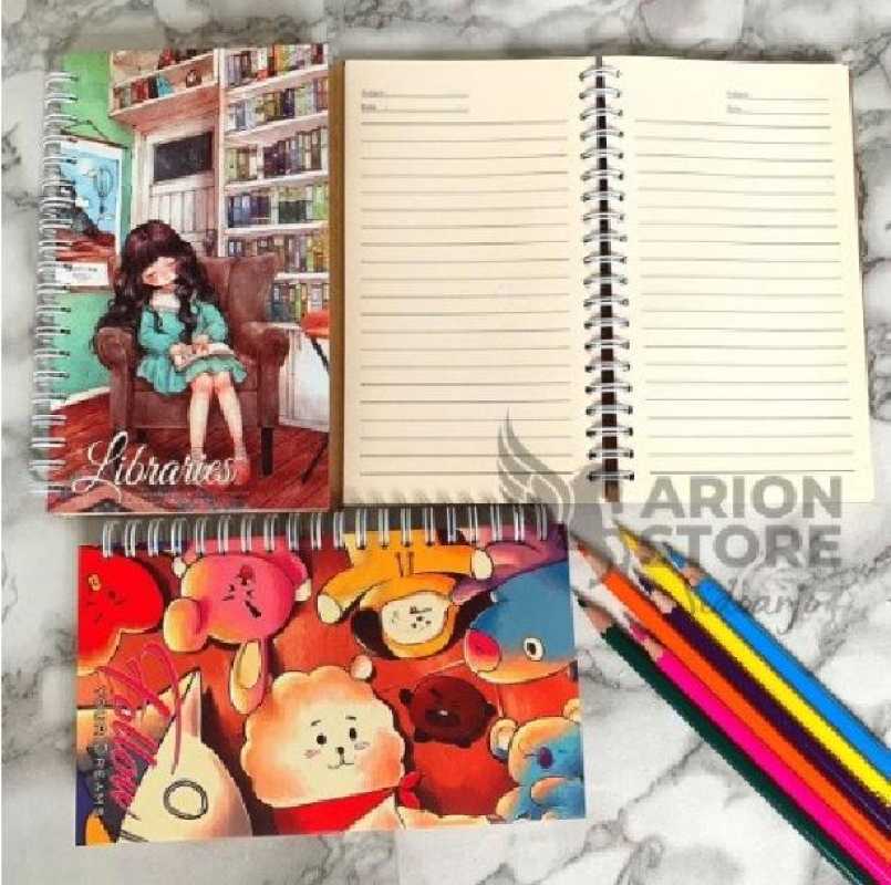 Jual Notebook Spiral A5 / Buku Catatan A5 / Notes A5 [PAX] di Seller ...