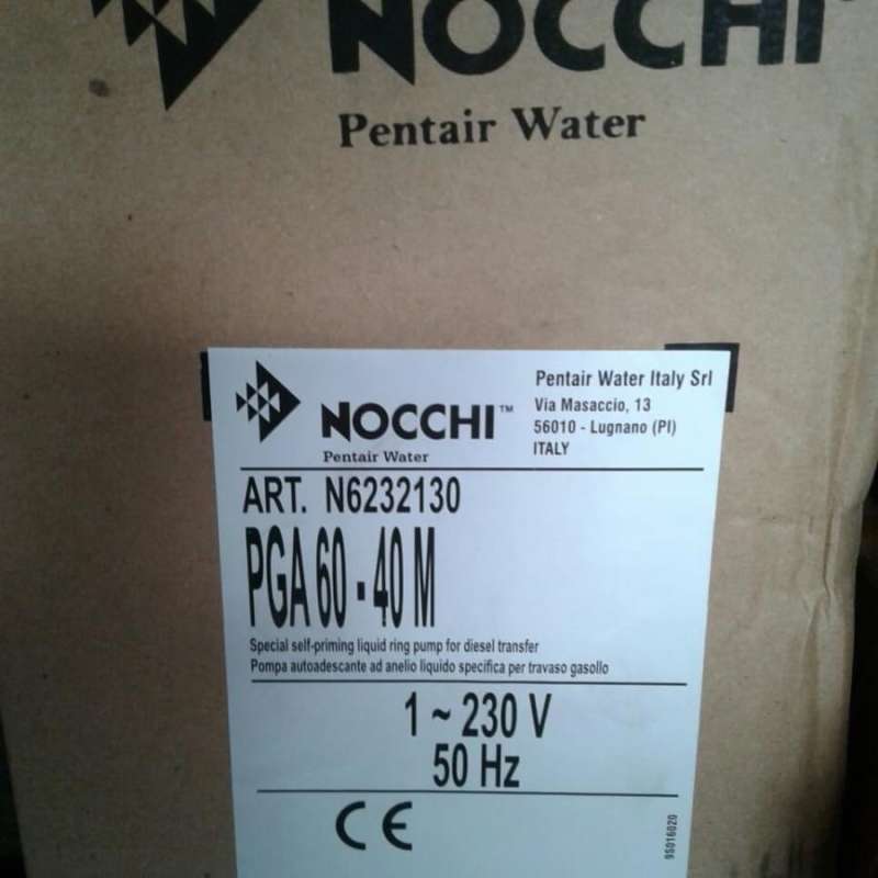Jual Pompa Oli Pompa Solar Pompa Nocchi Pga-60/40 Made In Italy Di ...