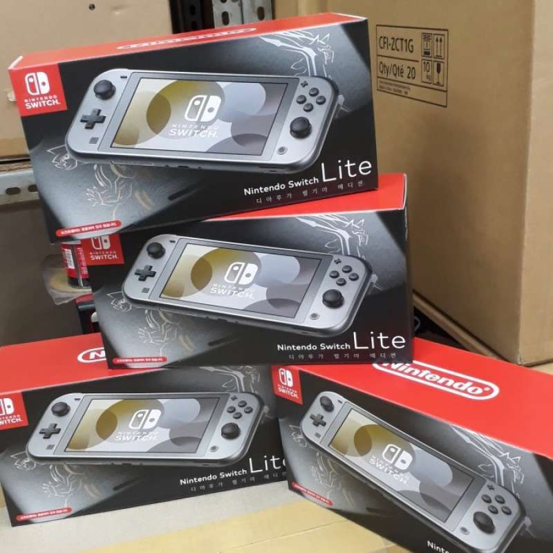 Jual nintendo switch lite pokemon dialga and palkia limited edition di ...