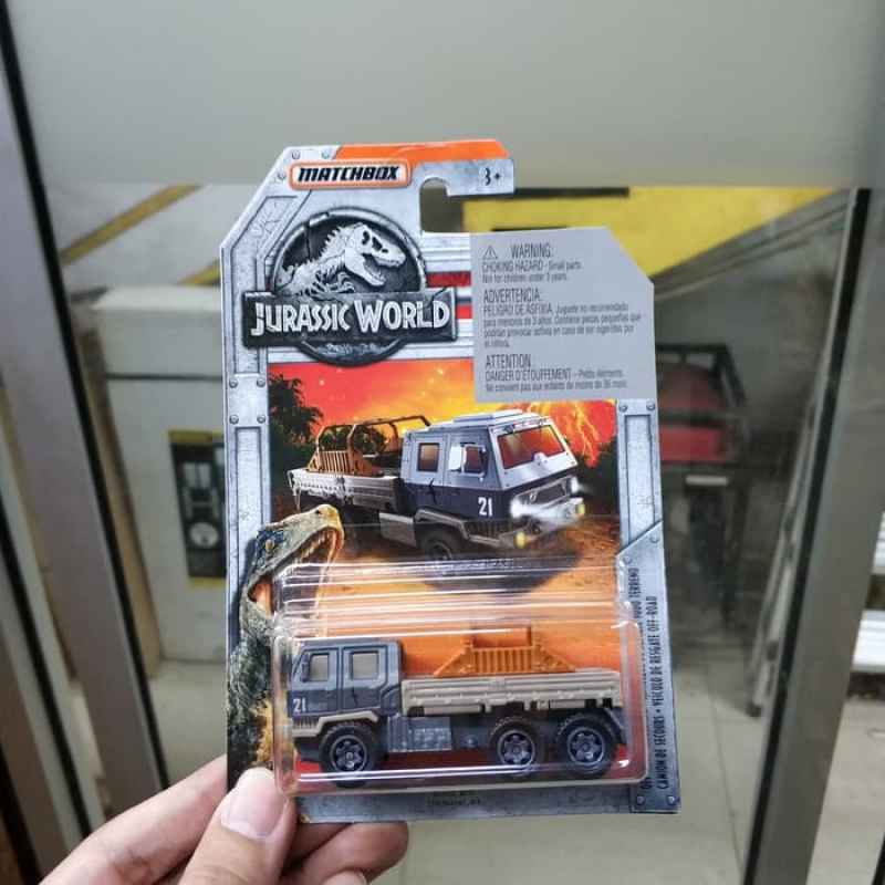 Jual Matchbox Off Road Rescue Rig Jurassic World Diecast di Seller Xio ...