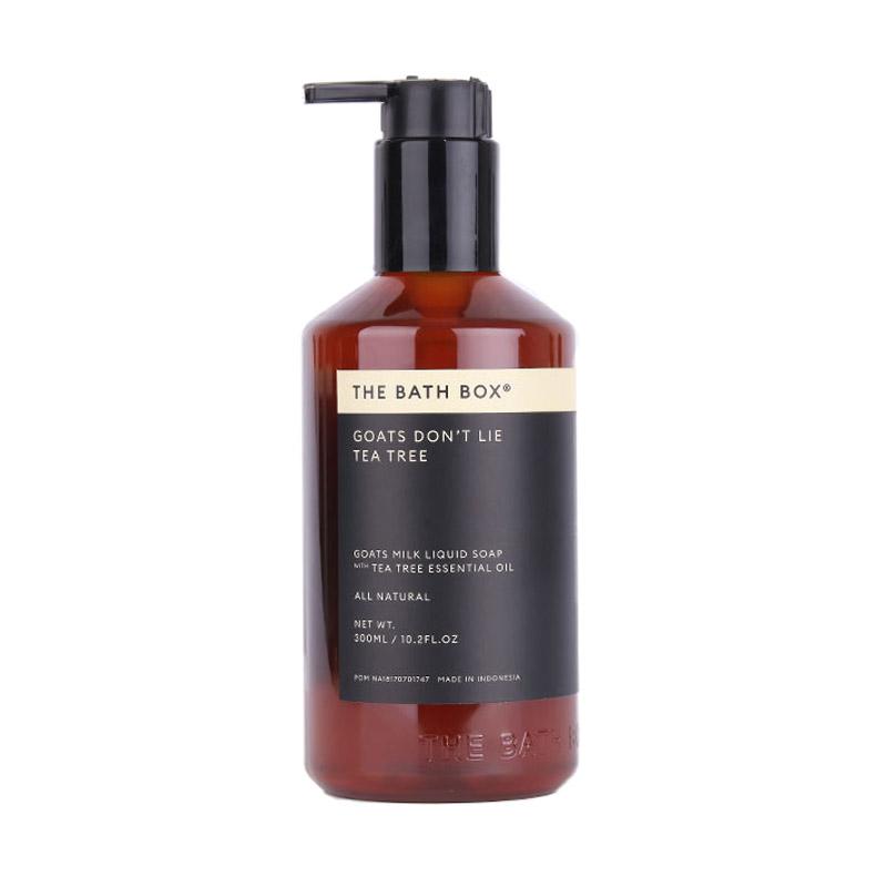 Jual THE BATH BOX Tea Tree Goats Don't Lie Liquid Soap [300 mL] di ...