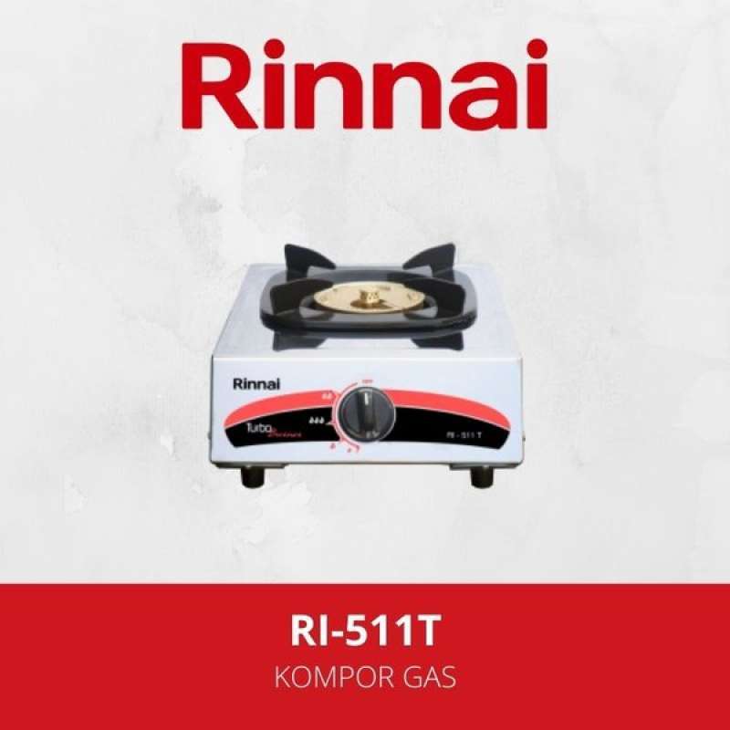 Jual Rinnai Kompor Gas 1 Tungku Api Turbo - Ri-511-t Di Seller ...