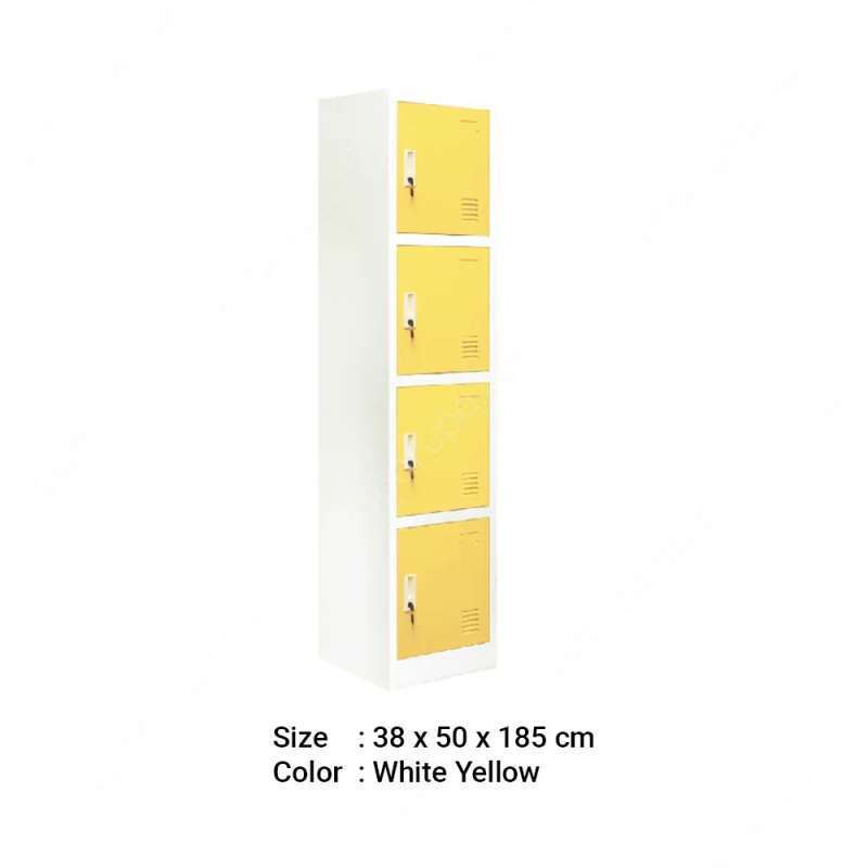 Jual Informa Lemari Loker Besi Besar Steel Locker Cabinet 4 Pintu ...