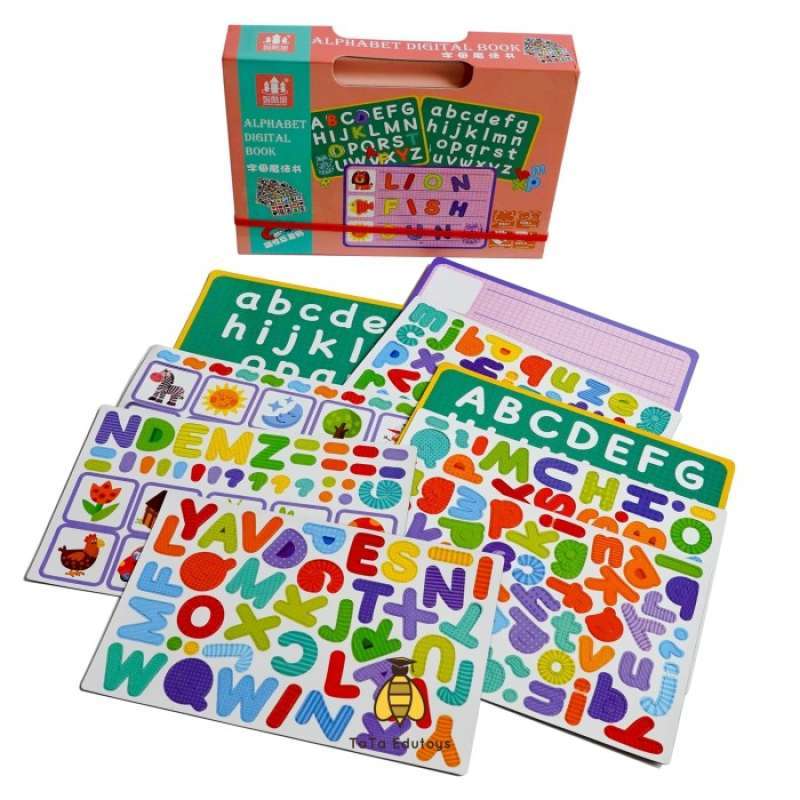 Promo Board Magnet Box + 150 Magnet Pcs - Alphabet | Edukasi | Tata ...