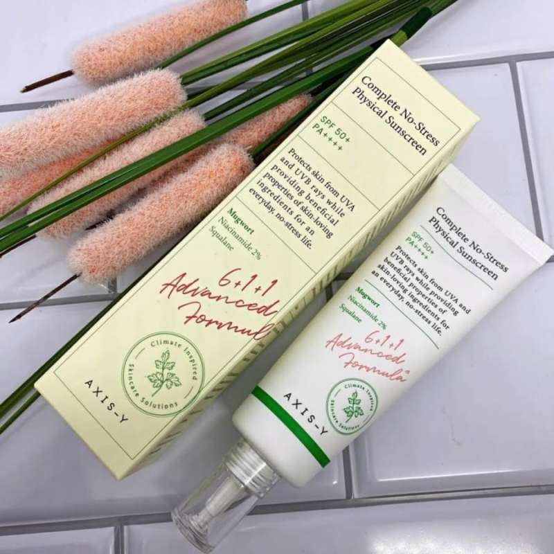 Jual AXIS-Y Complete No-Stress Physical Sunscreen SPF50+ PA++++++ 50ML ...