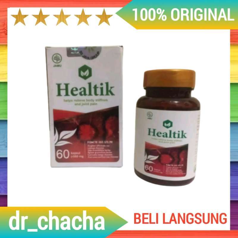 Jual Healtik Original Heal Tik Asli Kapsul Herbal Obat Asam Urat
