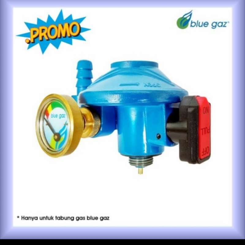 Jual Regulator Kepala Gas Blue Gaz Pd + Meter (ada Indikator) Original ...