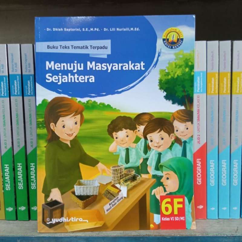 Jual BUKU TEKS TEMATIK TERPADU YUDHISTIRA 6F MENUJU MASYARAKAT SEJAHTERA di Seller MOSILY ...