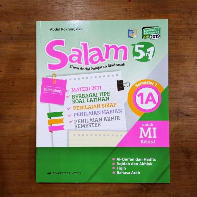 Jual SALAM 5 IN 1 MI KELAS 1 2 3 4 5 6 ERLANGGA ABDUL ROKHIM KURIKULUM ...