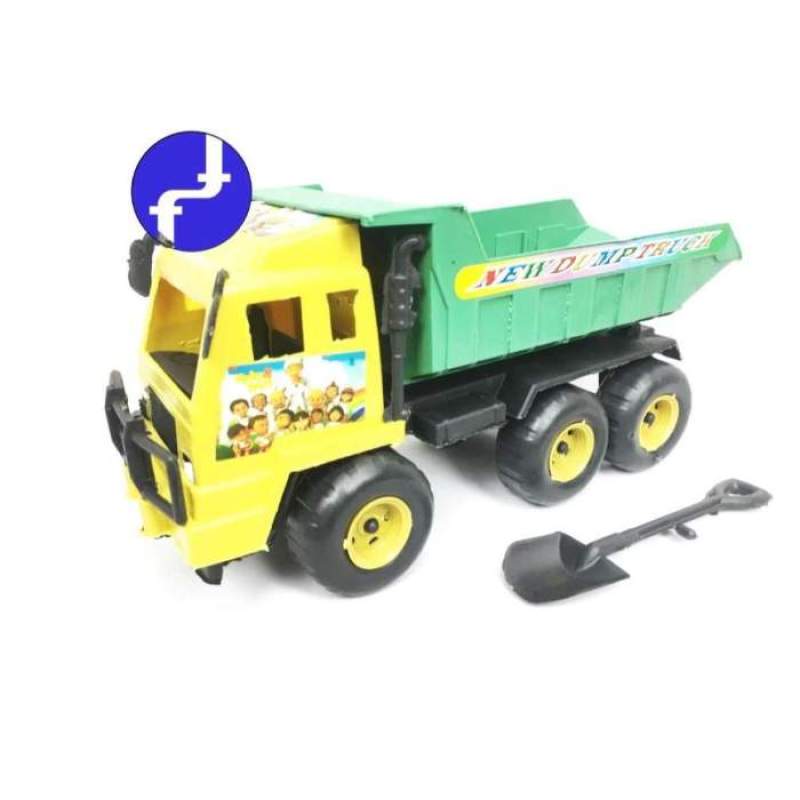 Jual Mainan Anak Dump Truck Mercy Kecil Truk Pasir Diecast Kontruksi ...