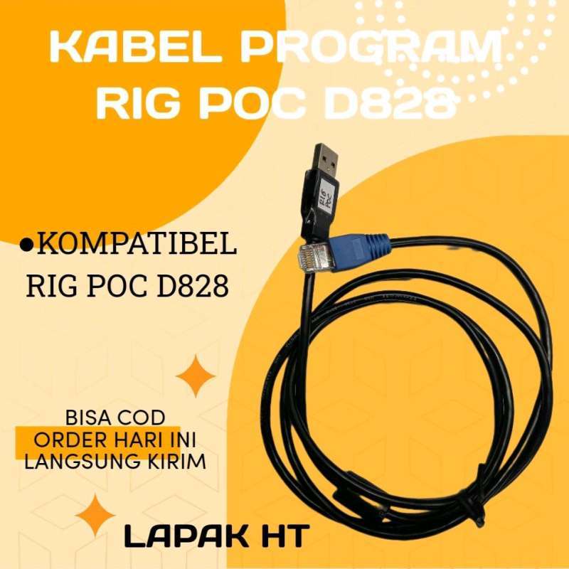 Jual Kabel Program RIG POC D828 Kabel Program Radio POC D828 Alat ...