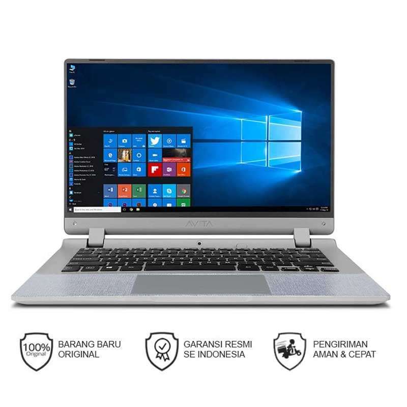 Jual NOTEBOOK AVITA ESSENSIAL (NE14A2IDC43B-CRB) (GREY) : 14 INCH ...