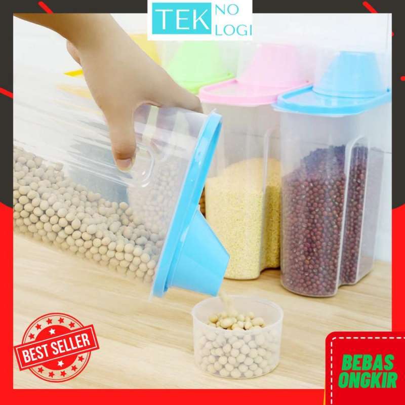 Jual Toples Wadah Penyimpanan Makanan Food Storage Container 2.5L di ...