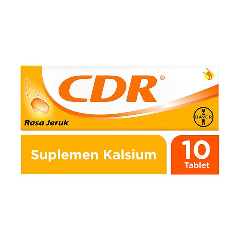 Jual CDR Rasa Jeruk Kalsium Suplemen Kesehatan [10 Tablet] di Seller ...