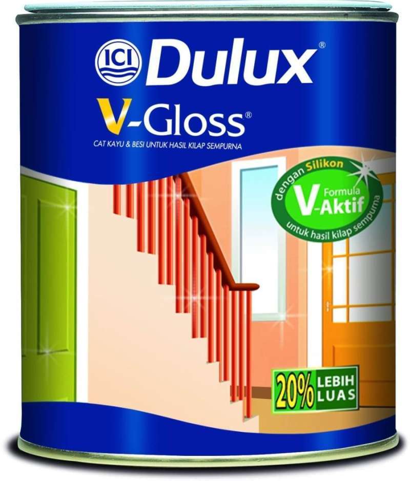Jual Dulux Vgloss Standar 1l Cat Kayu Dan Besi Di Seller Toko Madju ...