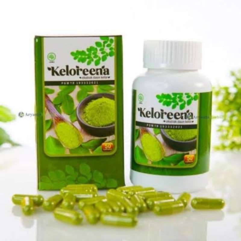 Promo Agis Herbal - Keloreena Kapsul Daun Kelor - Obat Herbal Keloreena ...