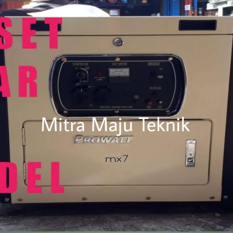 Jual GENSET GENERATOR TASCO PROWATT MX7 MESIN GENSET LISTRIK 6500WAT SILENT di Seller MITRA MAJU ...