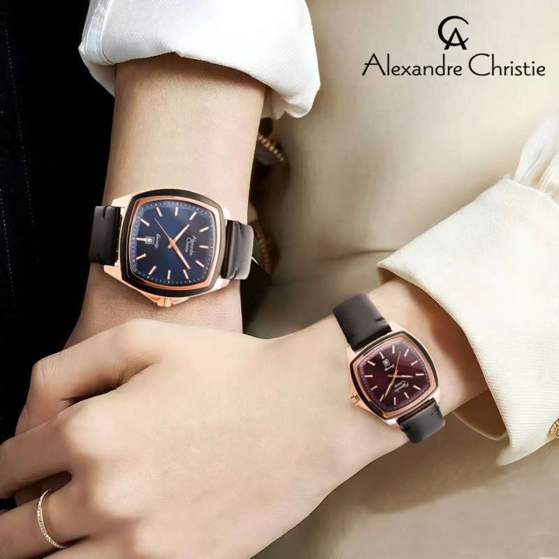 Jual Jam Tangan Alexandre Christie / Alexander Couple Ac 8665 Original Di Seller On Time Idn ...