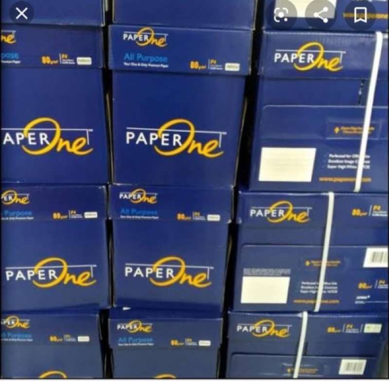 Promo Gojek Hvs F4 80 Paper One 1 Dus / Folio 80 Gram [ 1 Dus Isi 5 Rim ...