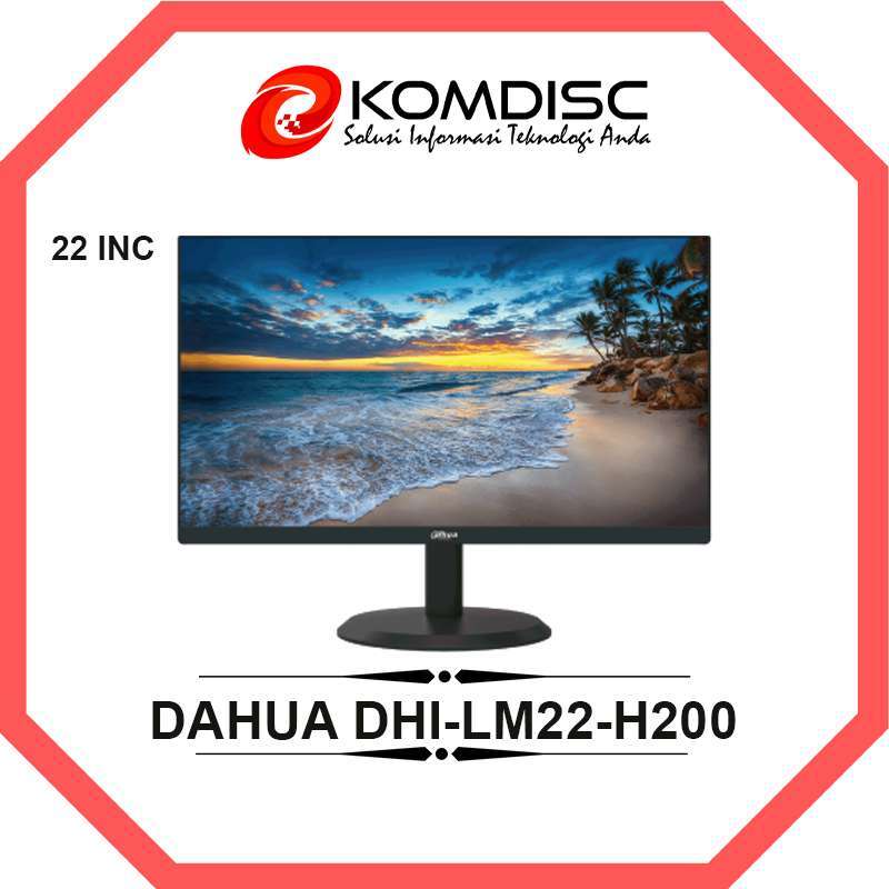 Jual Dahua Dhi Lm22-h200 Monitor 22 Inch Fhd Bezel Less Hdmi Vga ...