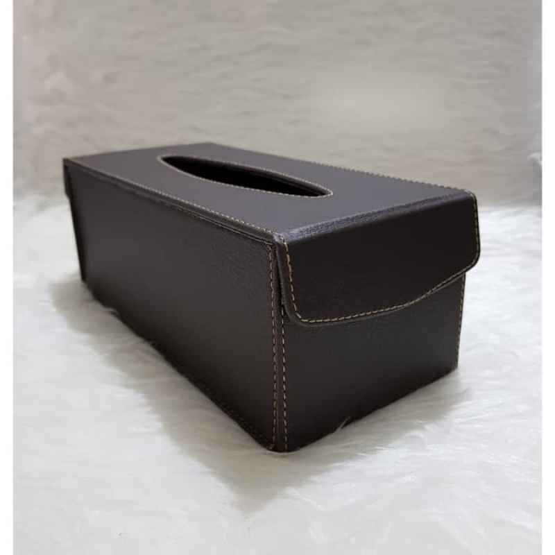 Jual Technozio Tissue Box Mobil Tempat Tissue Mobil - Coklat Tua Di ...