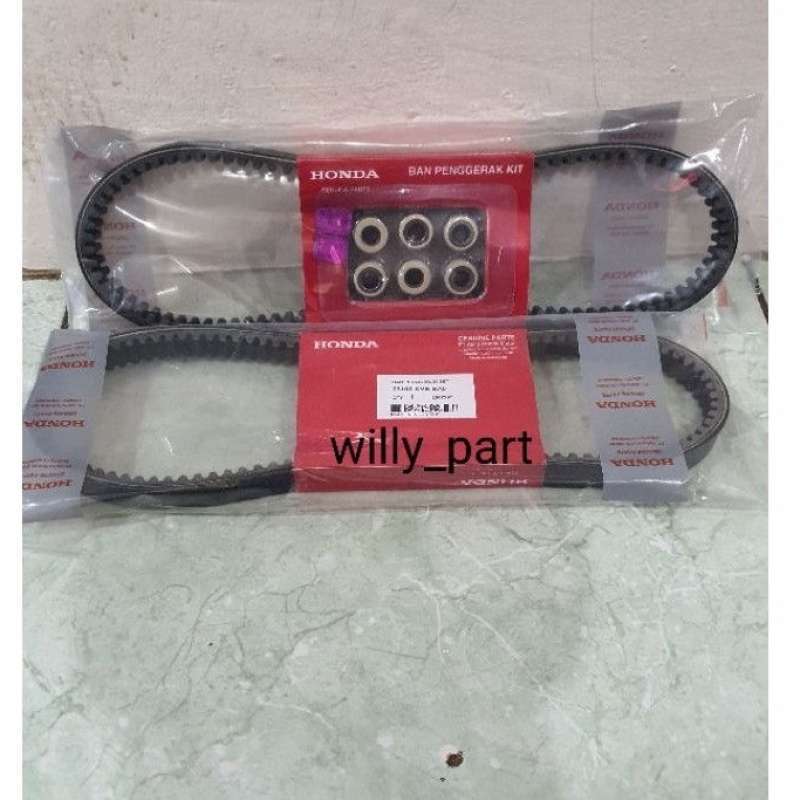 Jual Tahun Ini Aja Kak Vanbelt/ Vanbel / Fanbel/v-belt Set + Roller Motor Honda Beat Pop/hond ...