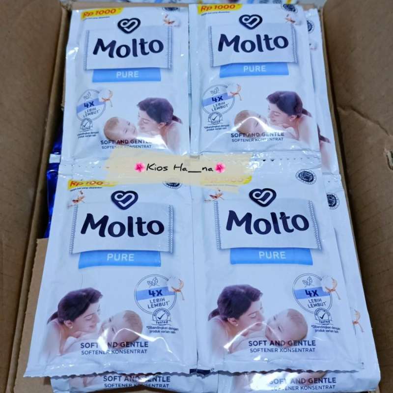 Jual MOLTO SACHET RENCENG 20ML X 12 SACHET di Seller kios Hana - Pasir ...