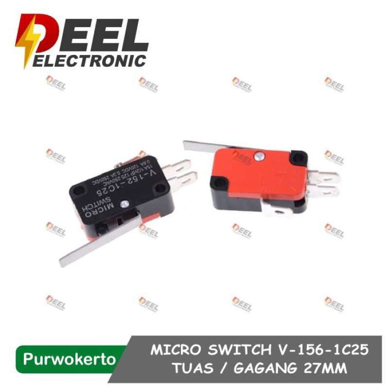 Jual Micro Switch V-156-1c25 Mini Limit Switch Saklar Mini Tuas Gagang Di Seller Deel Electronic ...