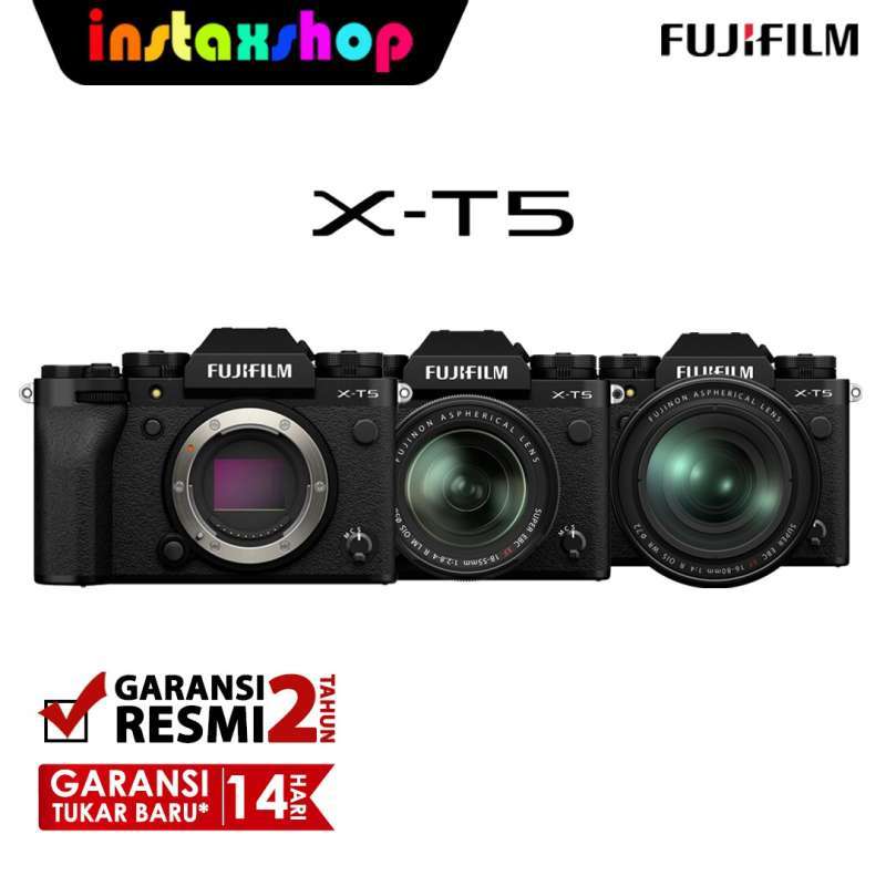 Jual Instaxshop Fujifilm X-t5 Xt5 Mirorless Black Di Seller Instaxshop Official Store ...