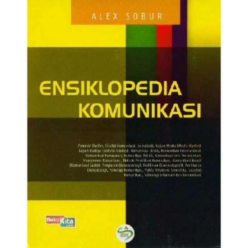 Jual Buku Ensiklopedia Komunikasi Alex Sobur Simbiosa Di Seller Kyana ...