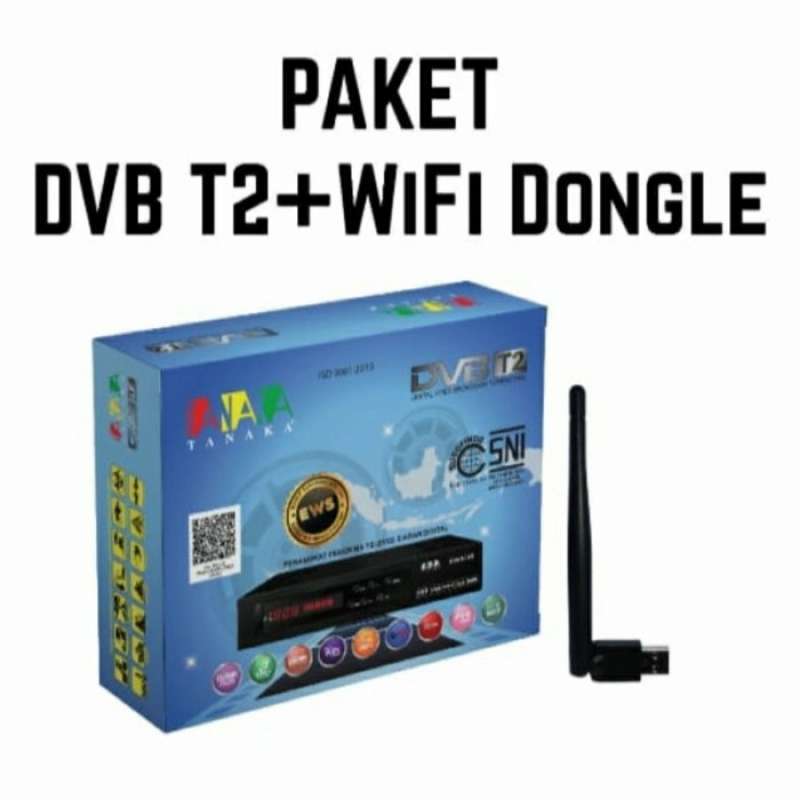 Jual SET TOP BOX PAKET DVB T2 + WIFI DONGLE TANAKA di Seller SPRING - Cengkareng Timur, Kota ...