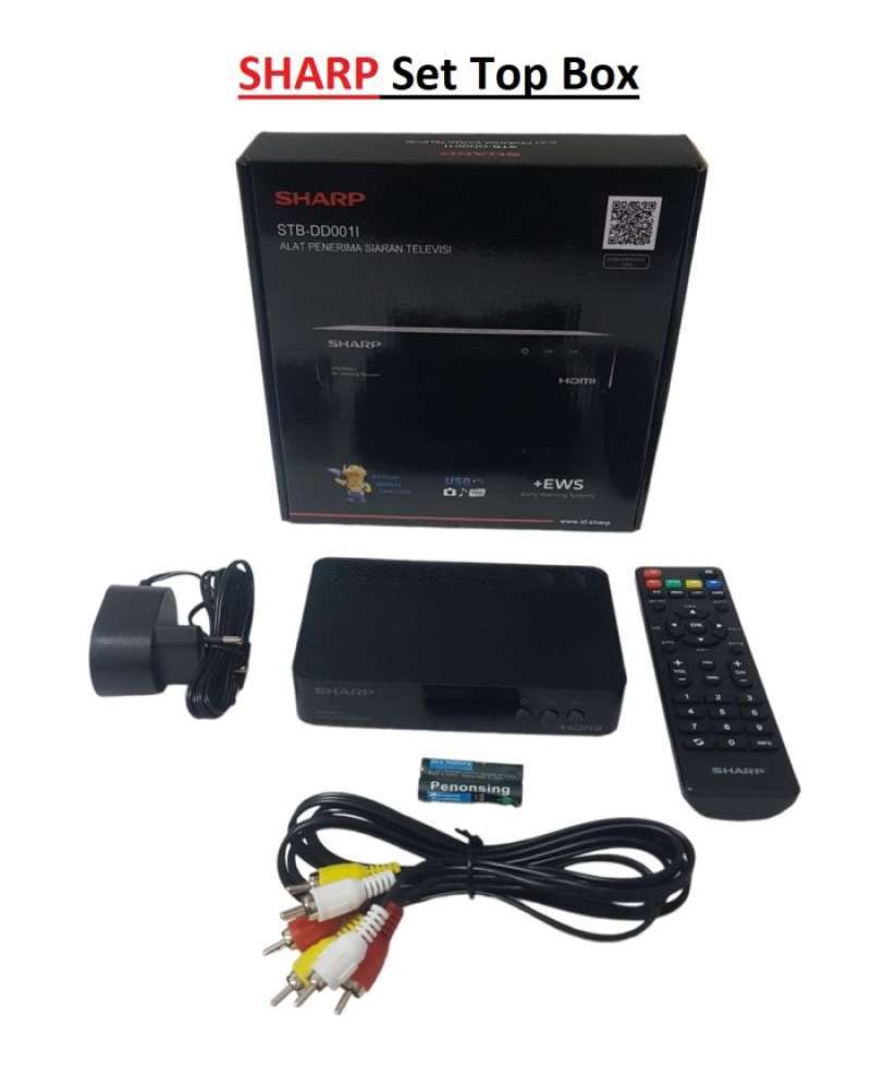 Jual Polytron PDV-600 Set Top Box DVB T2 Receiver Tv Digital - SHARP ...