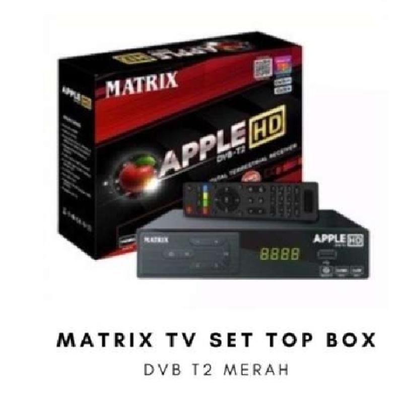 Promo MATRIX APPLE MERAH SET TOP BOX DVB T2 / DVB-T2 /RECEIVER DIGITAL ...