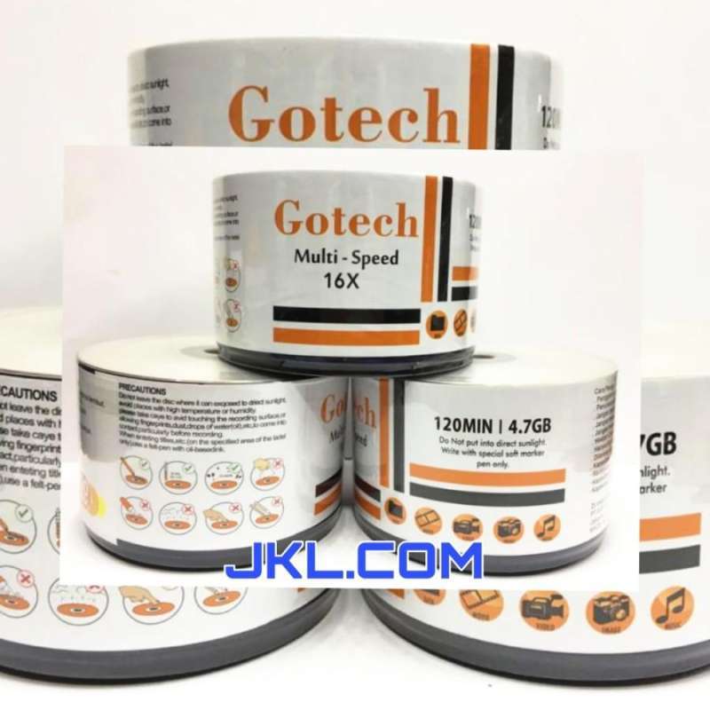 Jual Dvd Gotech isi 50psc di Seller JKL COMPUTER - Kota Jakarta Pusat, DKI Jakarta | Blibli