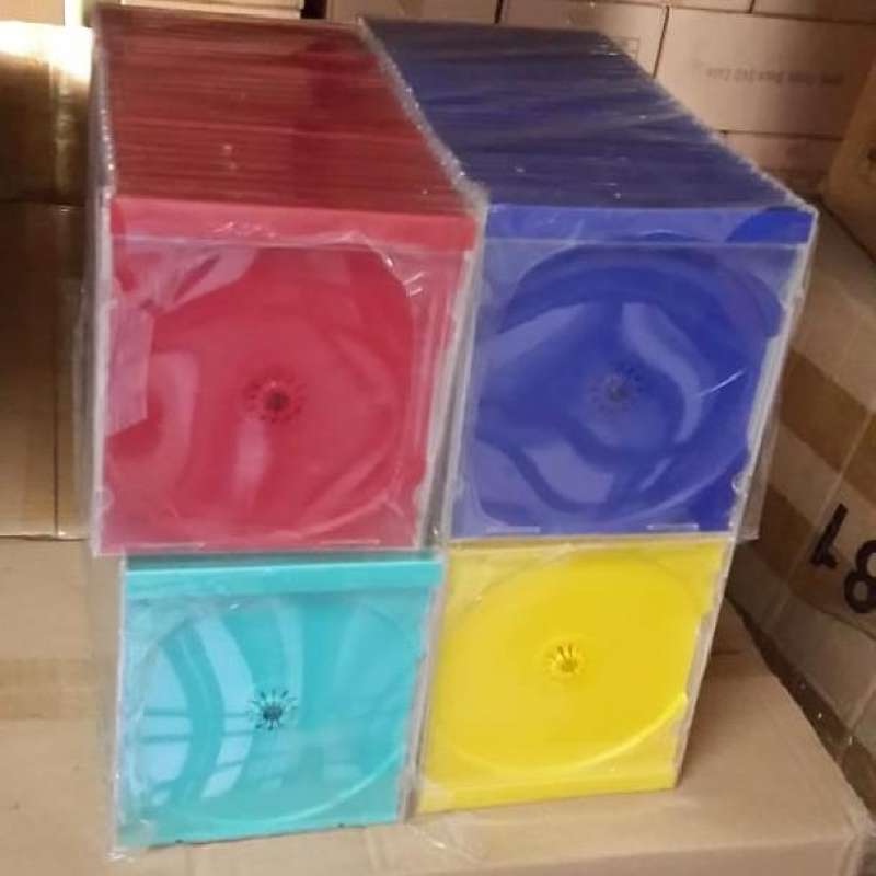 Jual casing tempat cd mika tebal single transparan di Seller JKL ...