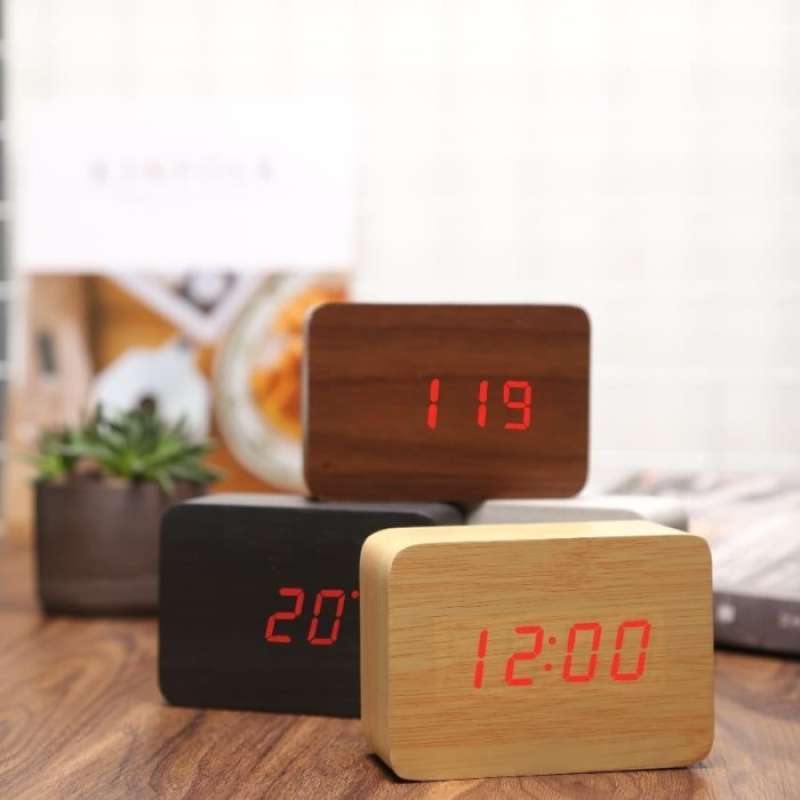 Promo JAM KAYU DIGITAL ATAU JAM WEKER KAYU DIGITAL LED Diskon 23% di ... Promo JAM KAYU DIGITAL ATAU JAM WEKER KAYU DIGITAL LED Diskon 23% di ...