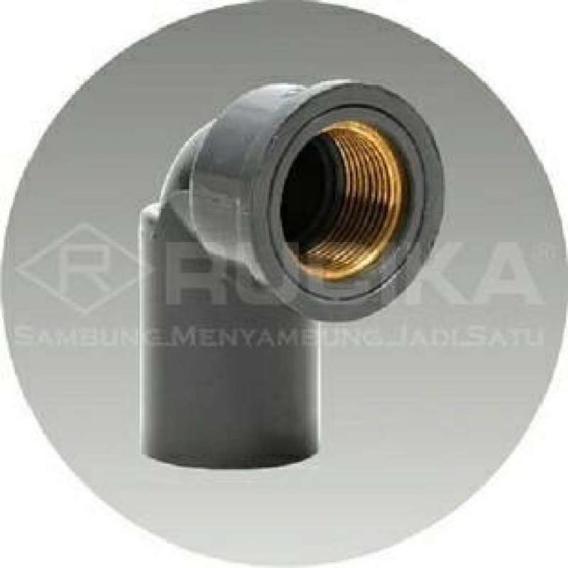 Jual Sok / Keni Drat Dalam Kuningan Rucika 1/2 Aw / Kdd Sdd 1/2 Inch Pvc Di Seller Natz - Kebon ...