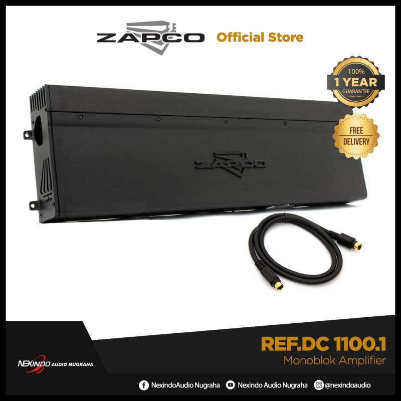 Jual Zapco Digital REF.DC 1100.1 Monoblok Amplifier di Seller Zapco Car ...