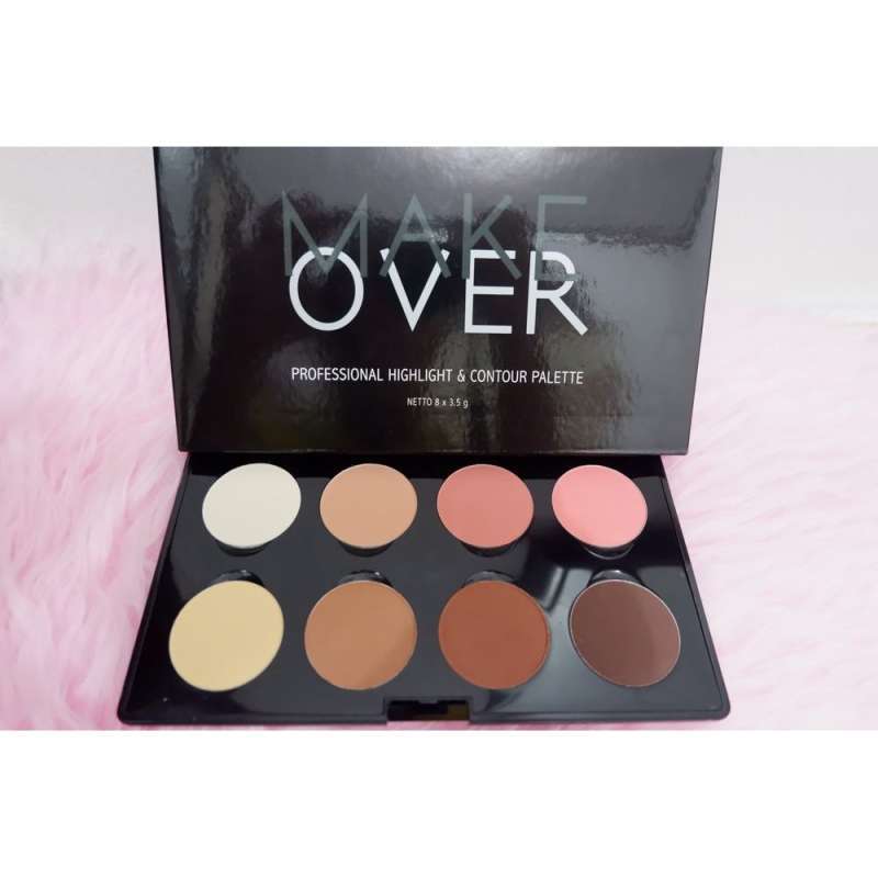 Jual MAKE OVER Professional Highlight & Contour Palette | MakeOver ...