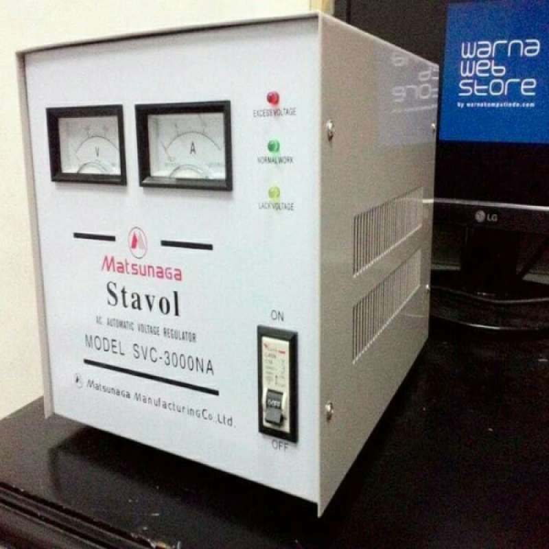 Jual Stabilizer Matsunaga 3000W Stavol Scv 3000N 3000 Watt di Seller ...