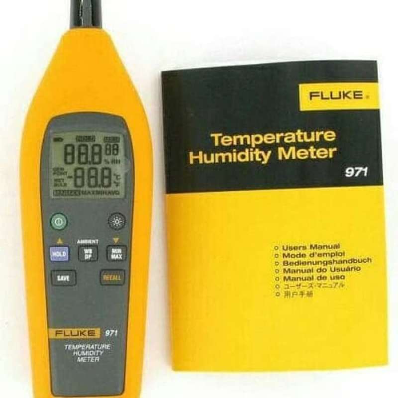 Jual Fluke 971 Thermometer Temperature Hummidity Humidity Meter Di ...