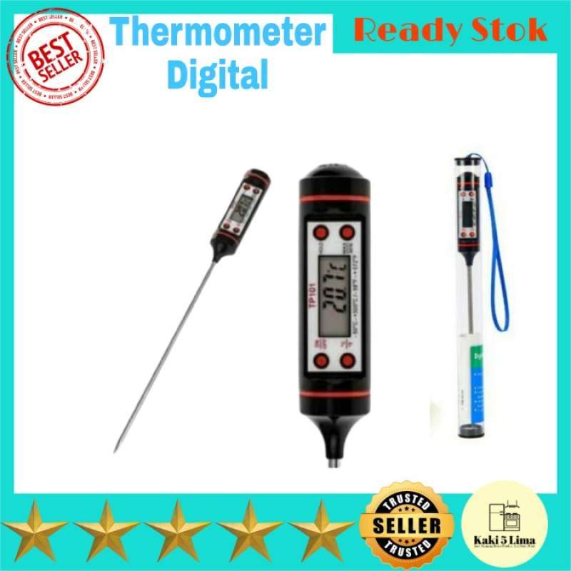 Jual Thermometer Digital Pengukur Suhu Termometer Makanan Dan Minuman ...