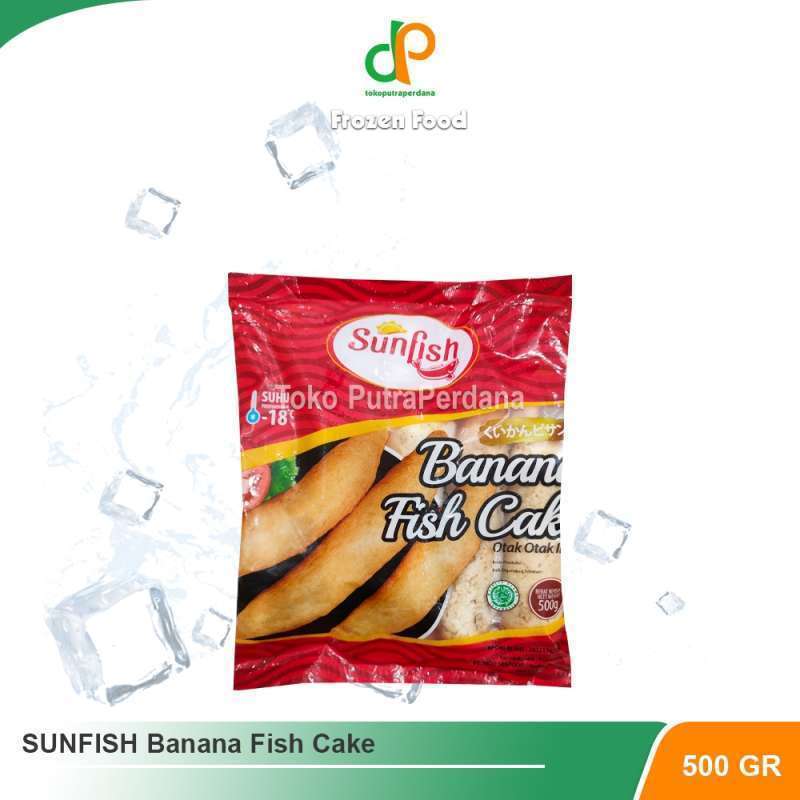 Jual SUNFISH Banana Fish Cake [500 g] di Seller PutraPerdana Food - Kab ...