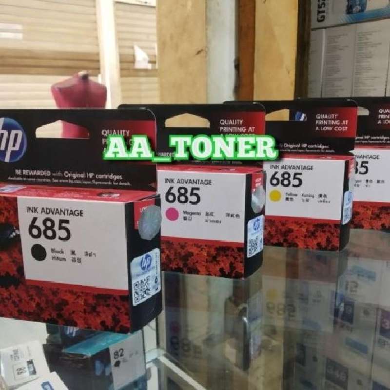 Jual Paket Tinta Printer HP 685 Black & Colour ORIGINAL di Seller AA_Toner - Pasar Manggis, Kota ...