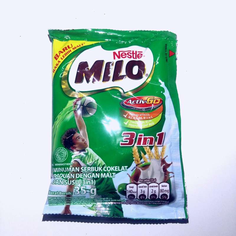 Promo Milo Sachet 3 in 1 [35g] Diskon 20% di Seller Karona Original ...