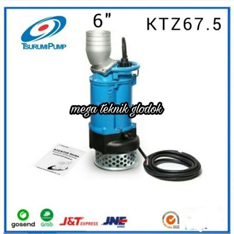 Jual Pompa Tsurumi Ktz67.5 10hp 3phase Pompa Submersible Tsurumi Ori ...
